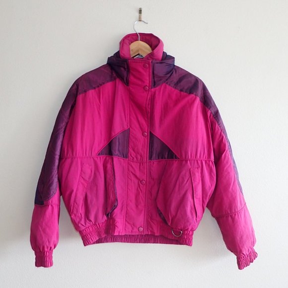 Vintage | Jackets & Coats | Vtg Ice Cube Skiwear Puffer Jacket In Dark ...